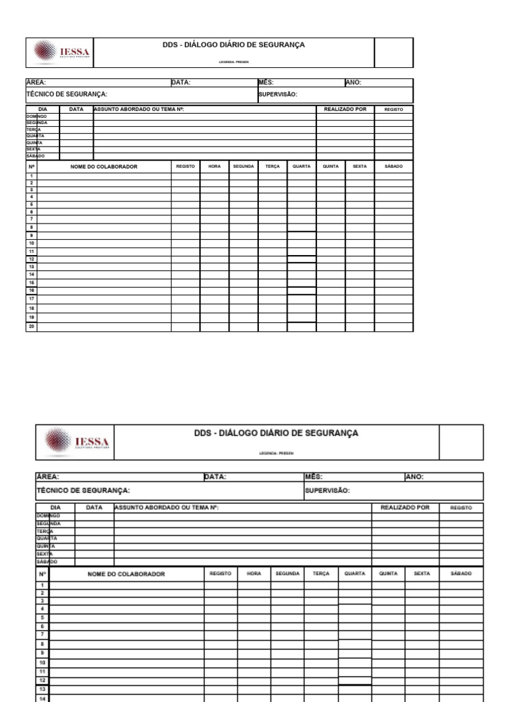 Formulário DDS 06 02 23 | PDF