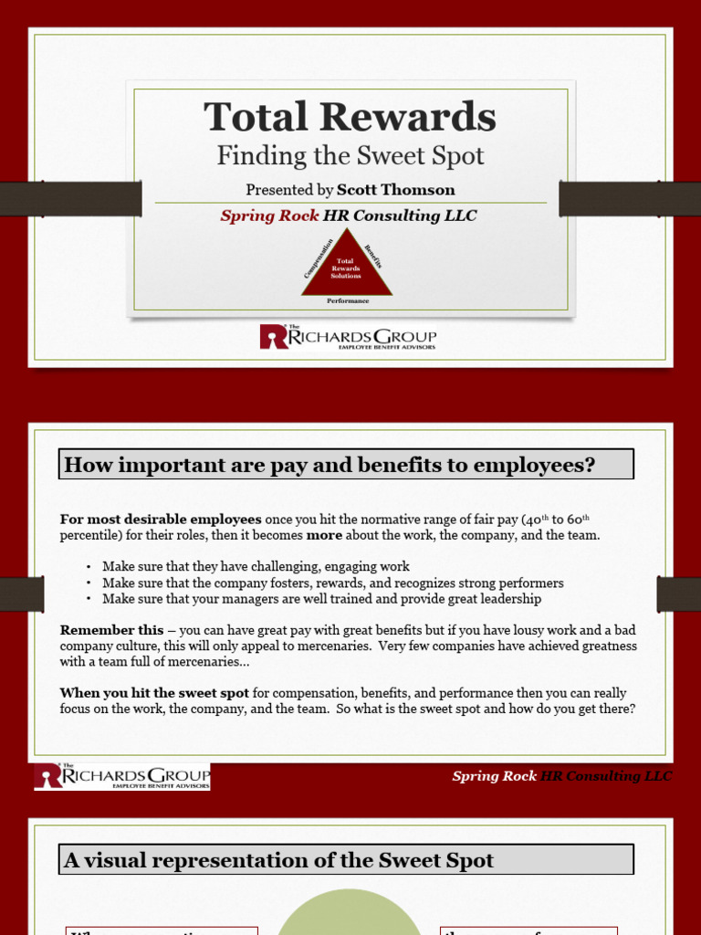 Total Rewards Strategy Overview | PDF | Employment | Incentive