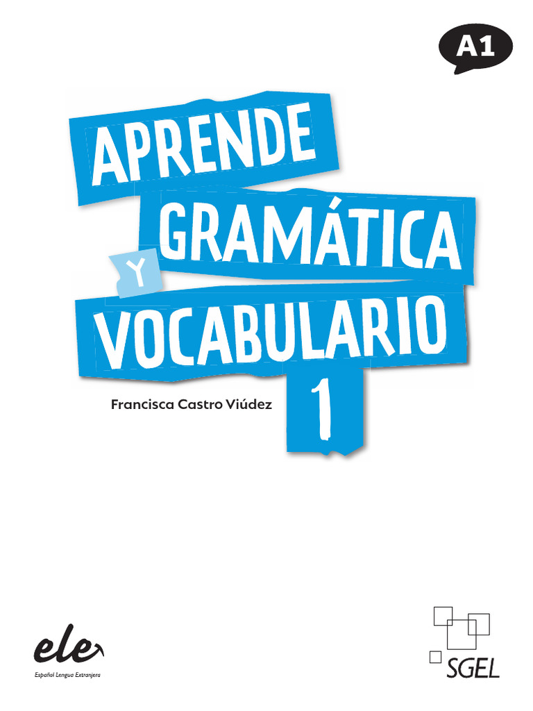 Aprende Gramática y Vocabulario. MUESTRA 1 | PDF | Léxico | Gramática