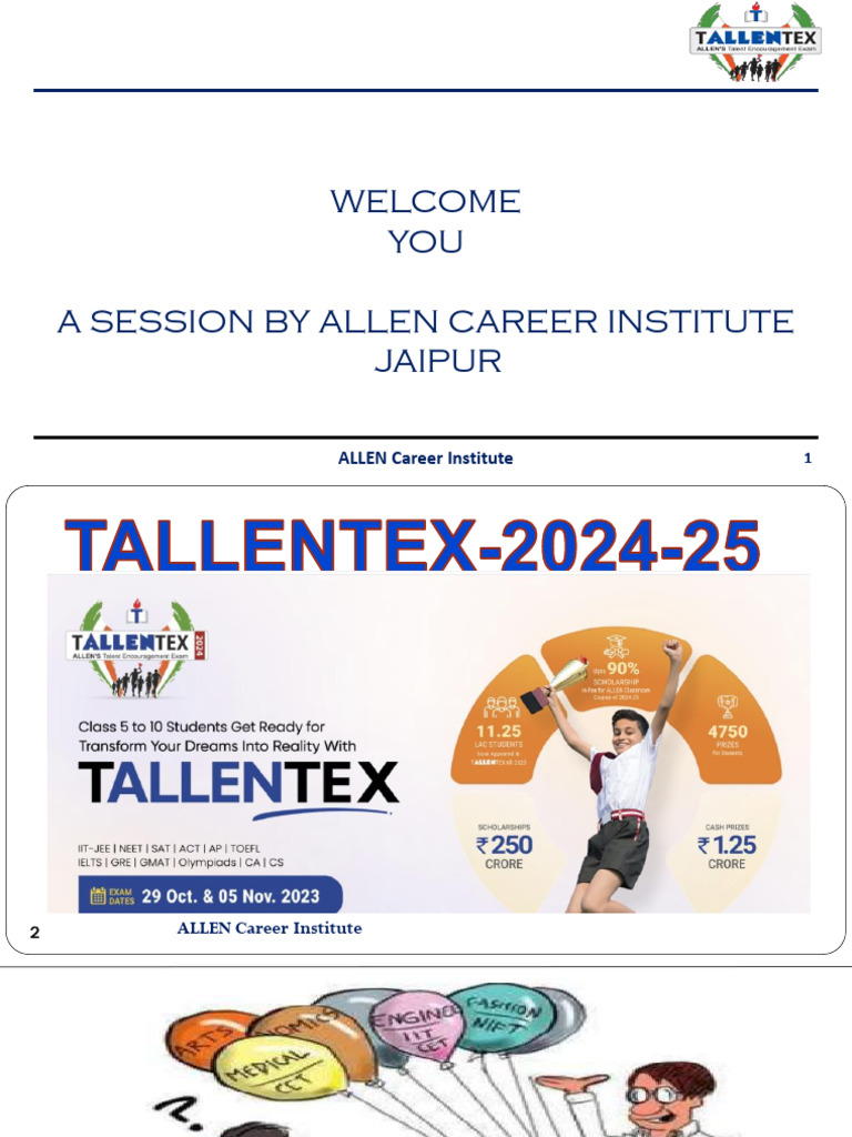 TALLENTEX (Schools) - 2024-25D | PDF | Cognition | Learning