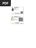 Pancard Back Side | PDF