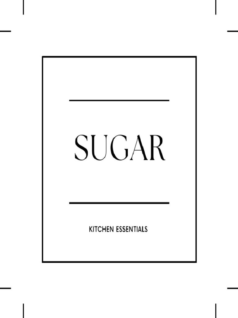 Condiments Label | PDF