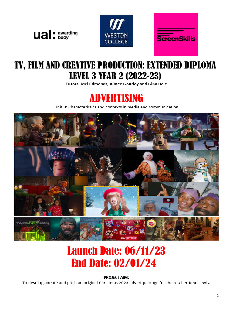 Advertising 2023-24 v2 | PDF | Advertising | Evaluation