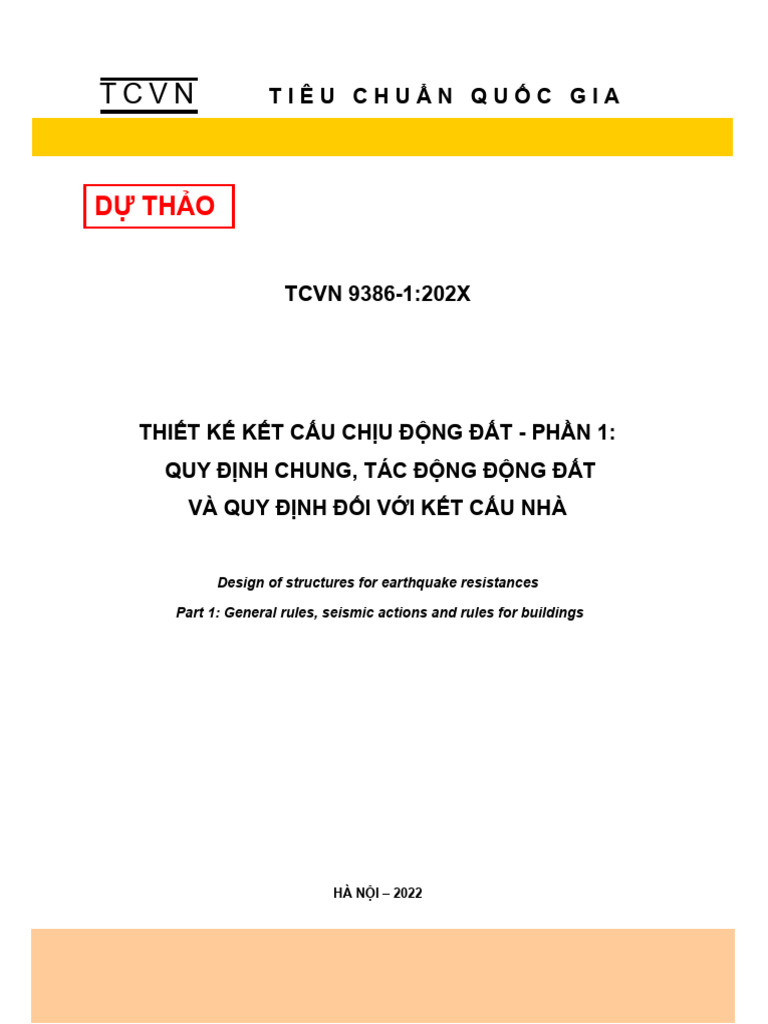 TCVN-9386-1-202X (Draft) | PDF