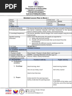 Music Lesson Plan Grade 1 Quarter 1 | PDF | Learning | Rhythm