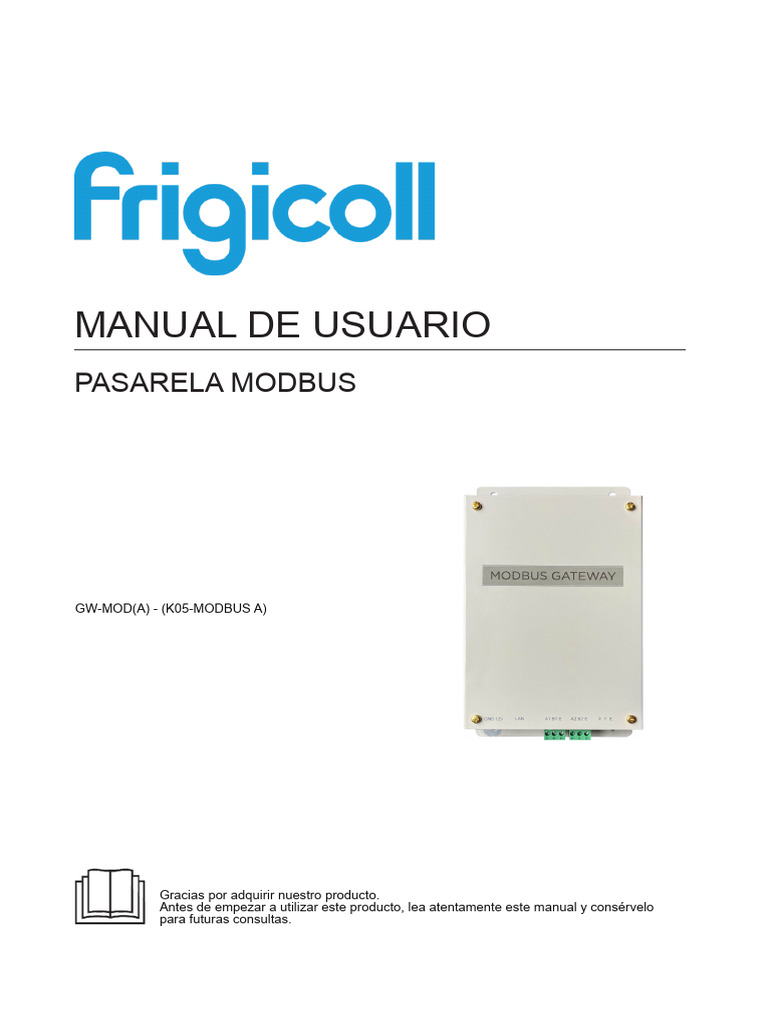 Mu F CTR GW Moda k05 Modbus A en Es | PDF | Dirección IP | Poco
