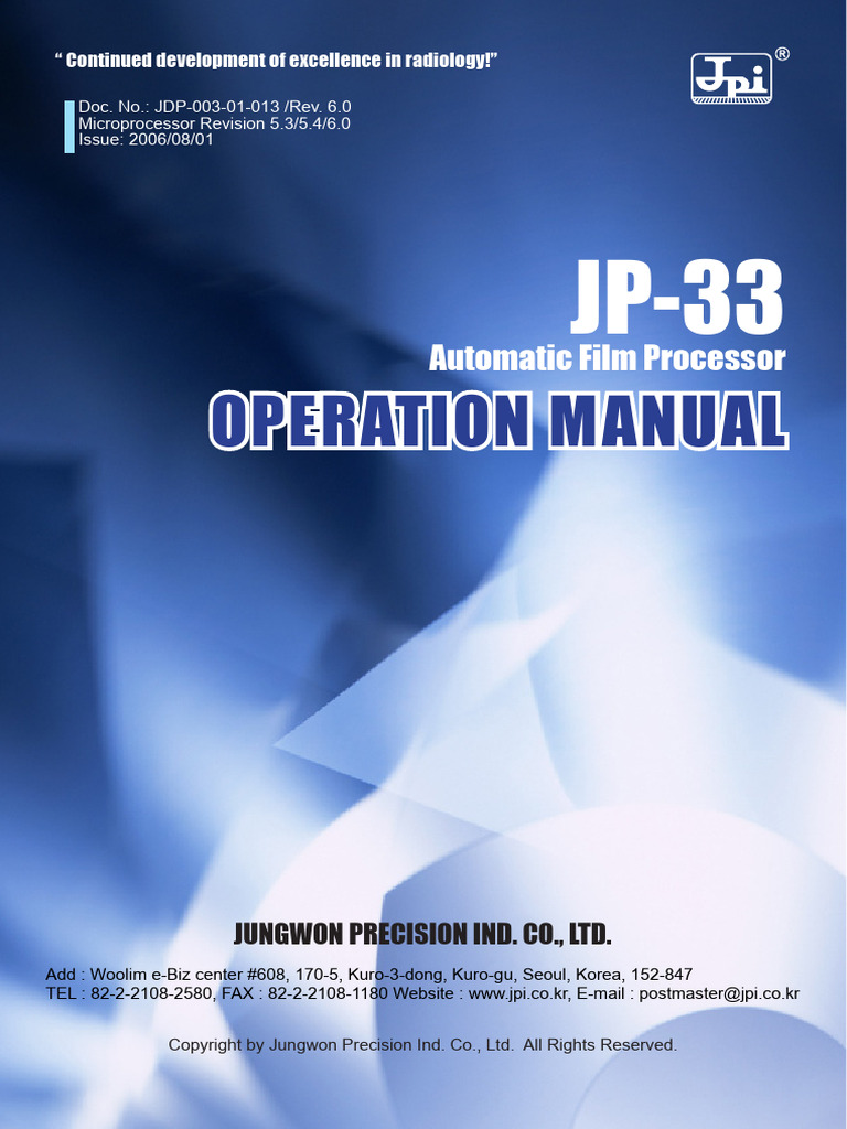 JP 33 Manual | PDF | Electrostatic Discharge | Fuse (Electrical)