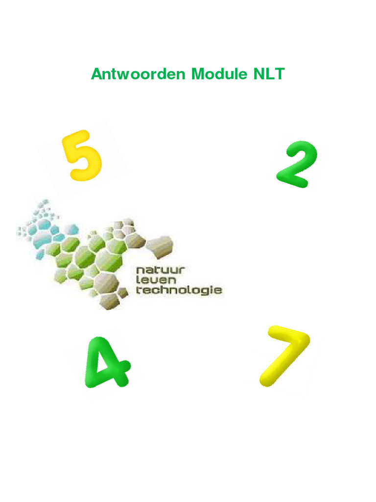 Module NLT Antwoorden | PDF