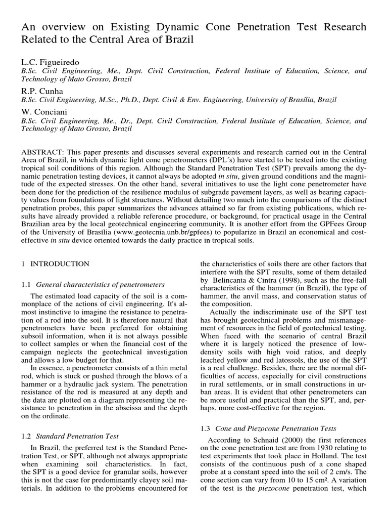 DPL Dynamic Probe Light | Download Free PDF | Geotechnical Engineering ...
