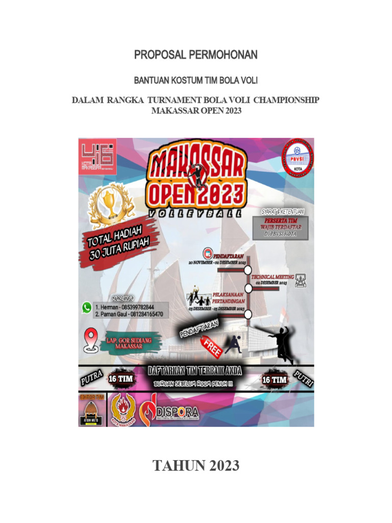 Proposal Permohonan | PDF