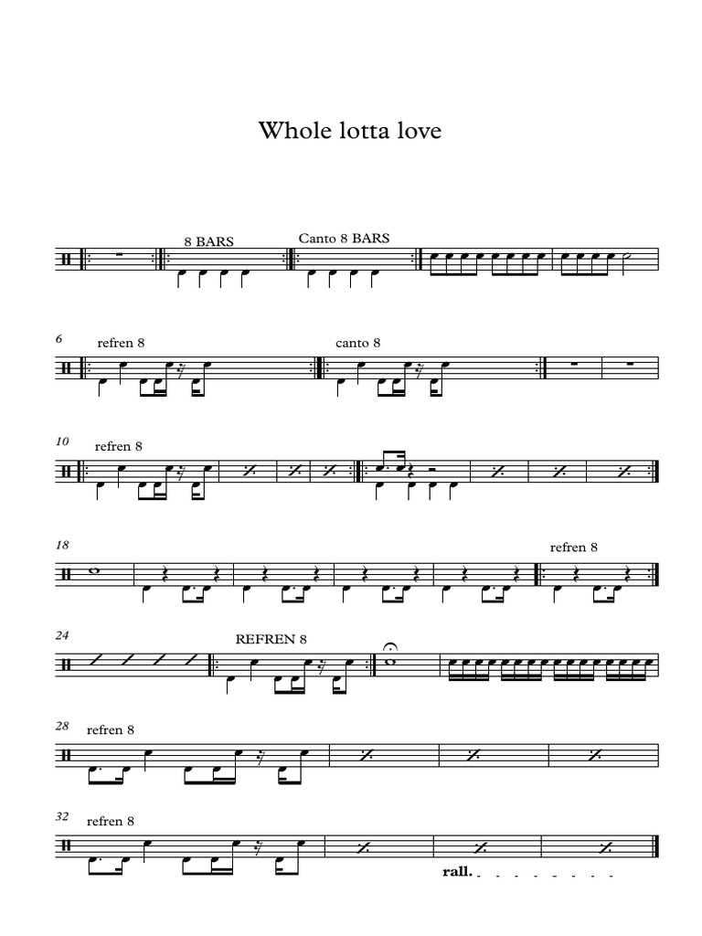Whole Lotta Love | PDF