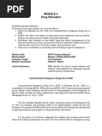 2024 Drug Abuse Prevention and Control (Dapc) Week Celebration | PDF