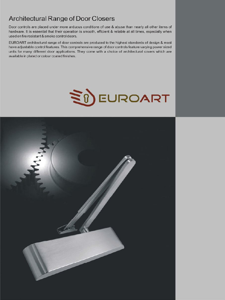EuroArt Door Closers | PDF