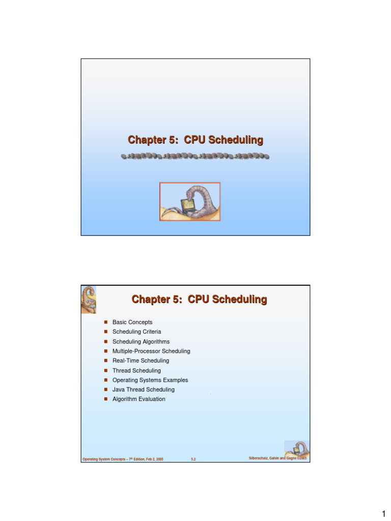 L3 ASR2 07 Scheduling | PDF | Scheduling (Computing) | Process (Computing)
