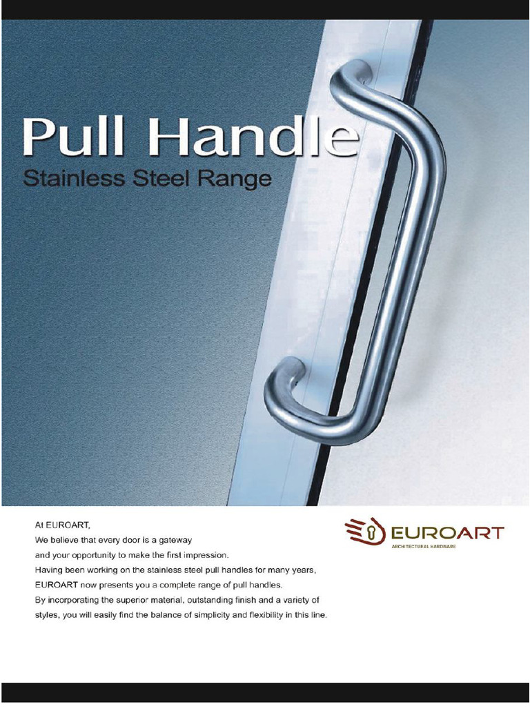 EuroArt SS Pull Handles | PDF