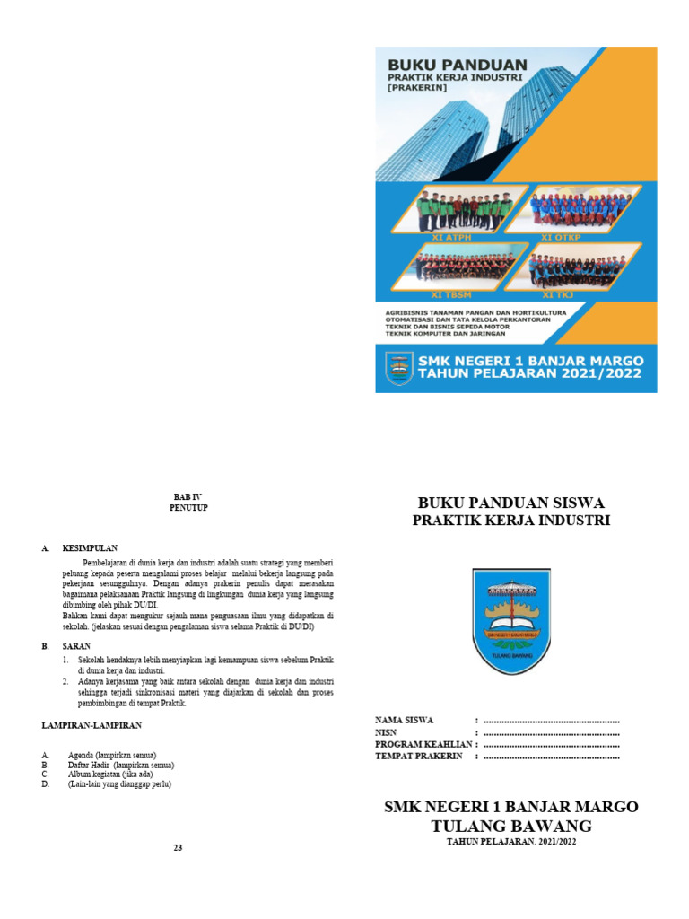 Buku Panduan Siswa Final 2021 | PDF