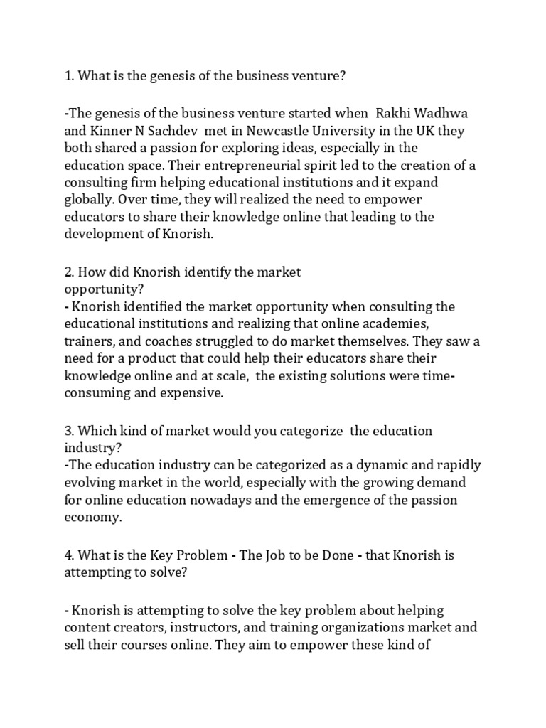 Case Study 6 Pdf Market Economics Business Economics