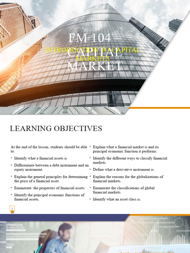 MODULE-1 Fin Mark | PDF | Stocks | Financial Markets