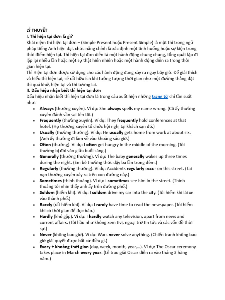 Ôn tập gk Anh 6 | PDF