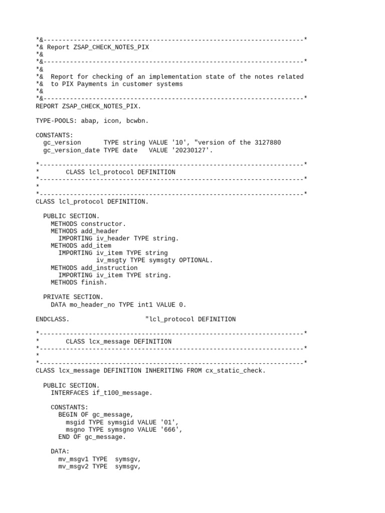 Zsap Check Notes Pix | Download Free PDF | Class (Computer Programming ...