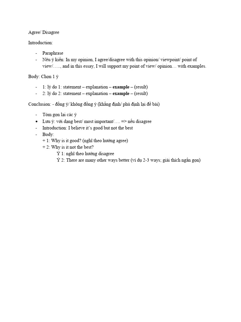 Agree Disagree | PDF
