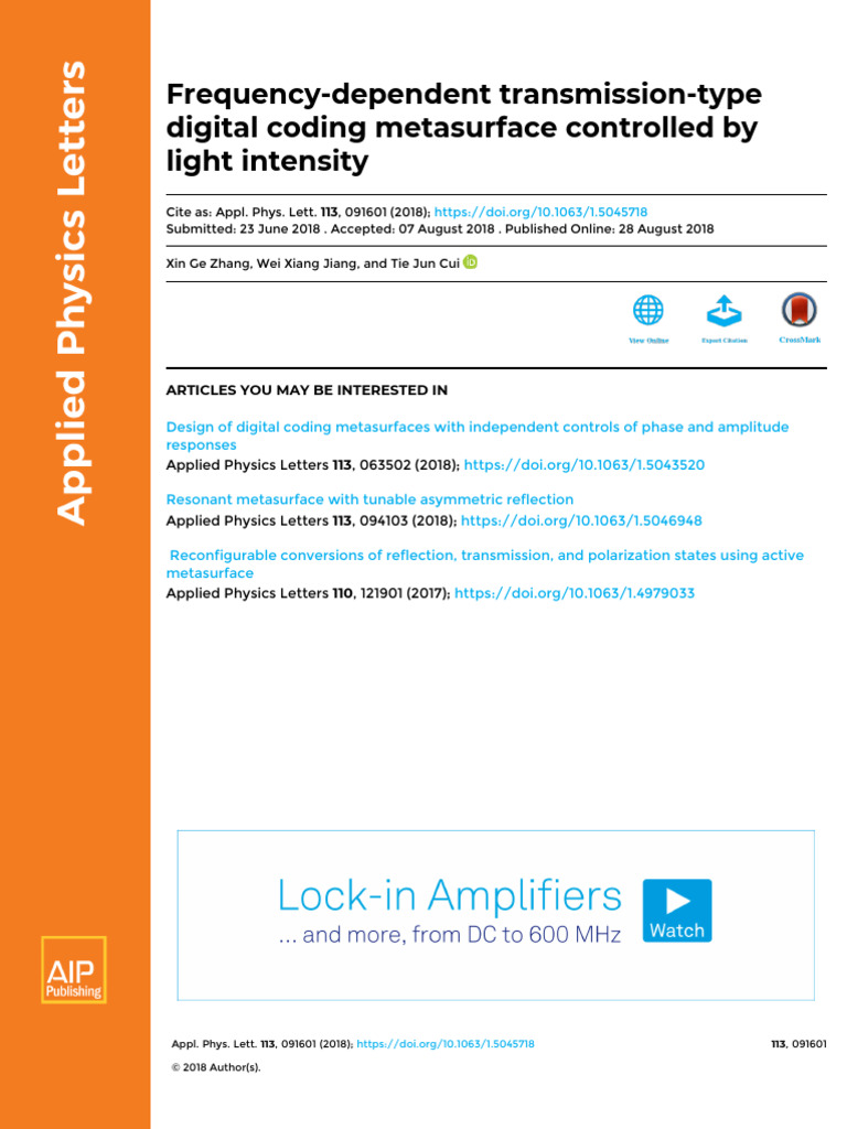 FDGG | PDF | Electronics | Physical Sciences