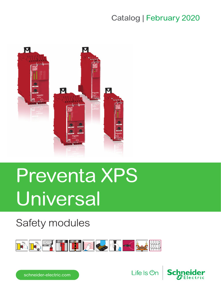 Catalog Preventa XPS Universal Safety Modules 2020 | PDF | Switch ...
