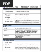 LP Periodical Test | PDF | Lesson Plan | Test (Assessment)