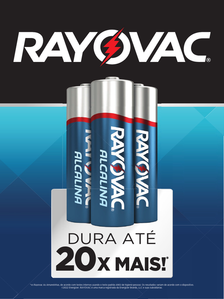 Catálogo Rayovac junho.22 | PDF | Diodo emissor de luz | Eletrônicos