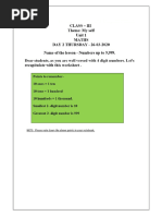 CBSE Class 3 Mathematics Worksheet (83) - Division | PDF | Division ...