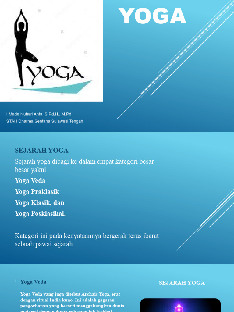 Materi MK Yoga - Sejarah Perkembangan Yoga I | PDF | Agama & Spiritualitas