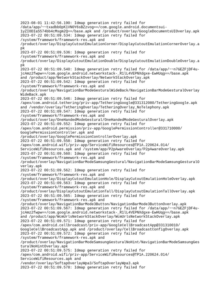 Lom Log | PDF | Software | System Software