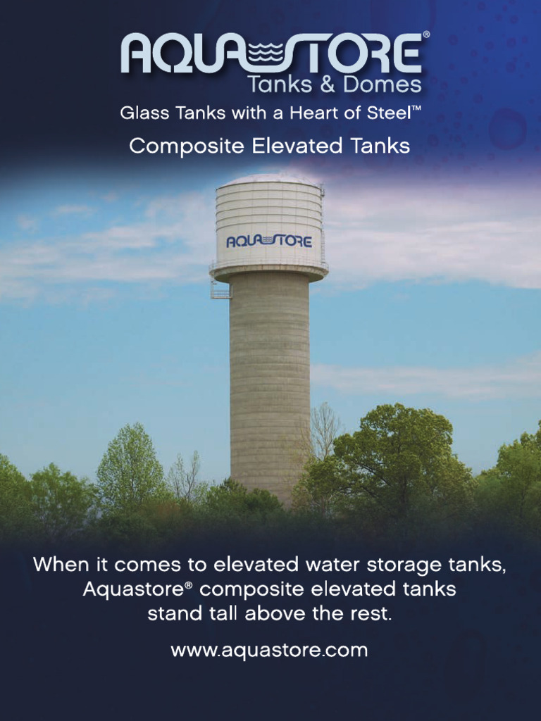AQUASTORE Composite Elevated Tanks | PDF | Civil Engineering | Manufactured Goods
