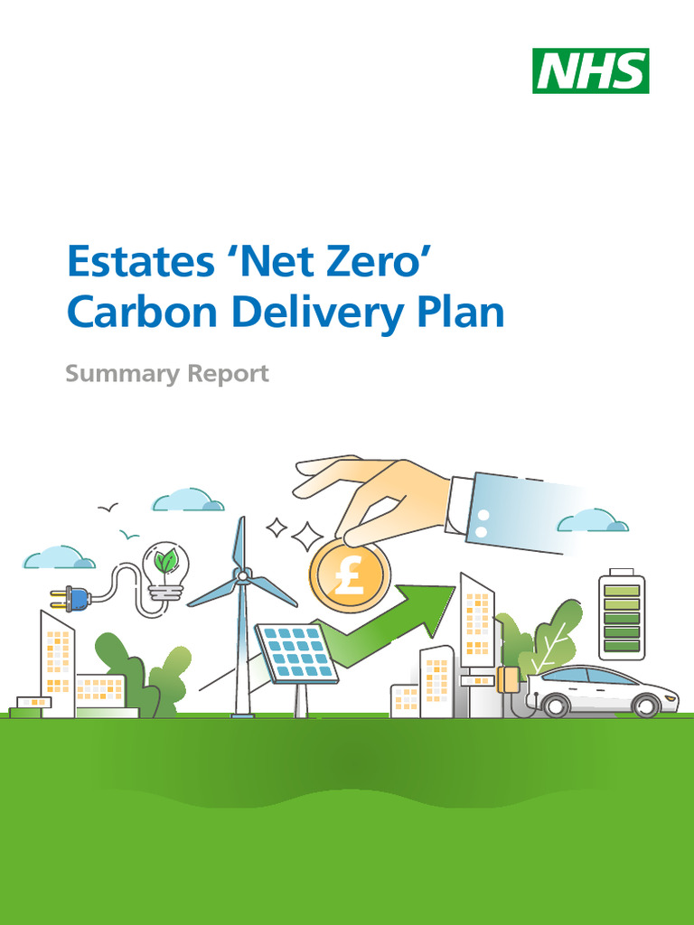 NHS Estates Net Zero Carbon Plan | PDF | Climate Change Mitigation ...