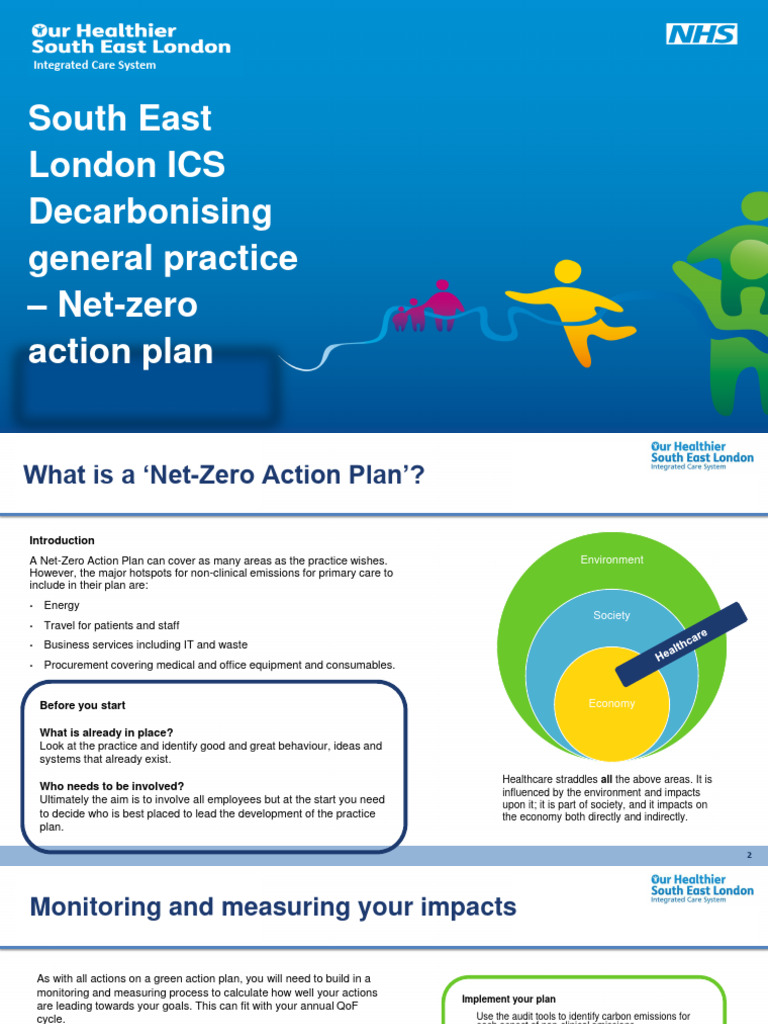 SEL ICS Decarbonising Primary Care Guide Net Zero Action Plan ...