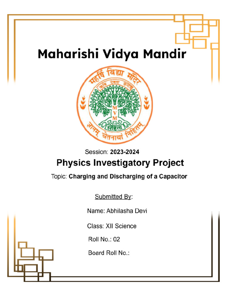Physics Project Class 12 | PDF Physics Project Class 12 | PDF
