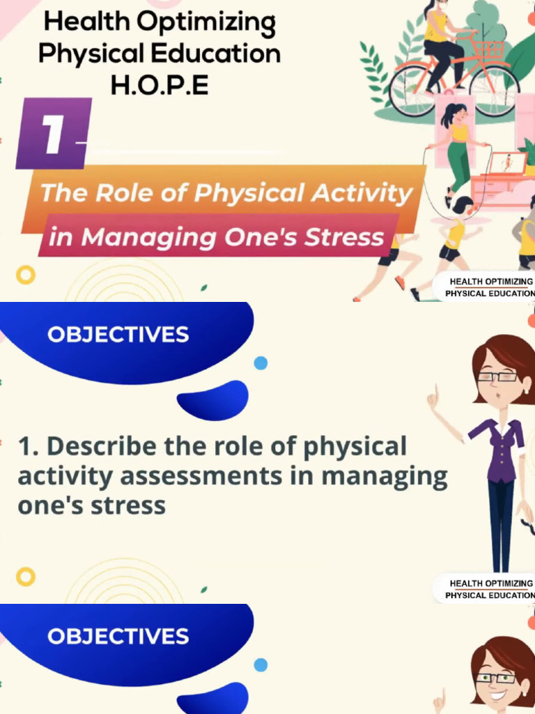 The Role of Physical Activity in Managing Ones Stress | PDF