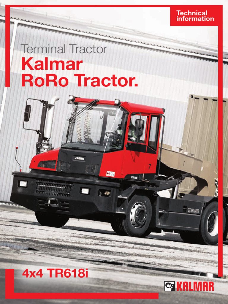 Kalmar TR618i Terminal Tractor Specs | PDF