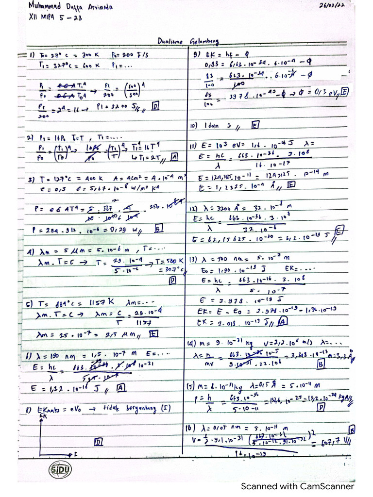 Muhammad Daffa Arvianda (23) - Dualisme Gelombang | PDF