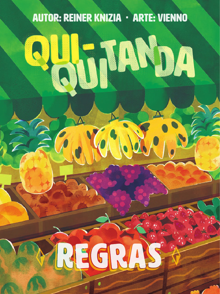 Qui Quitanda Regras Web | PDF | Cartas de baralho