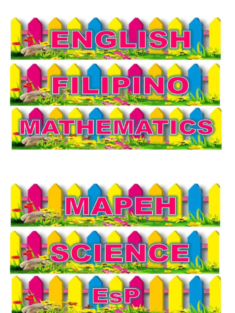 Label Subjects | PDF