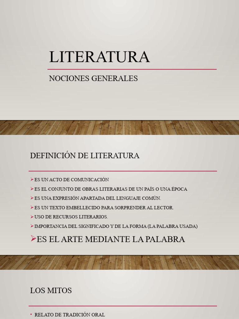 Literatura General Primer Tema | PDF | Rima | Metro (poesía)