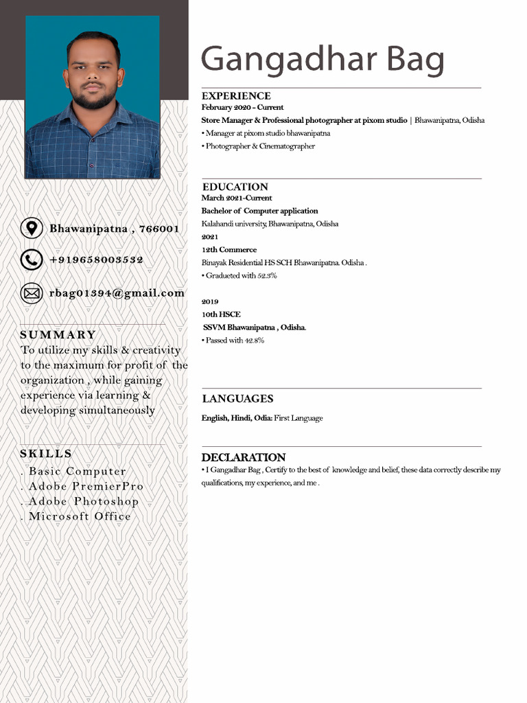 Rohit CV | PDF