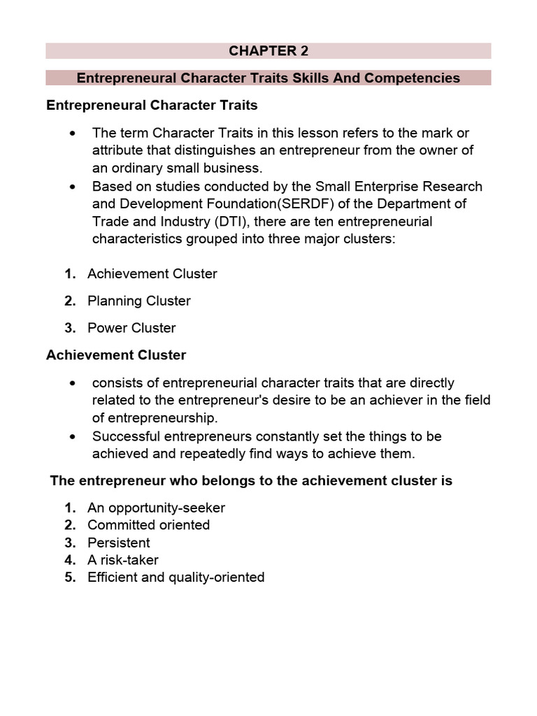 ENTREP | PDF | Entrepreneurship | Risk