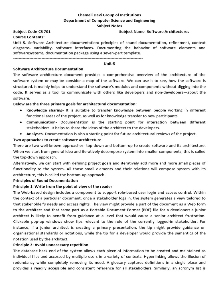 Unit 5 Software Architecture Pdf Interface Computing Component Based Software Engineering