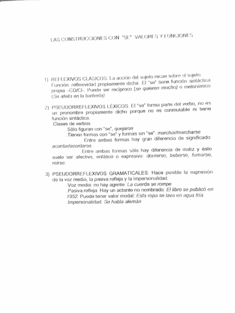 Construcciones Con Se | PDF
