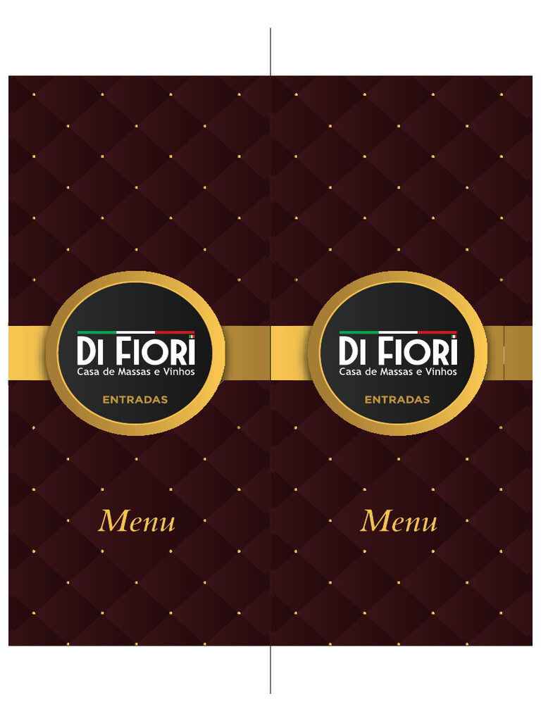 Cardápio Di Fiori | PDF | Caldo | Azeitona