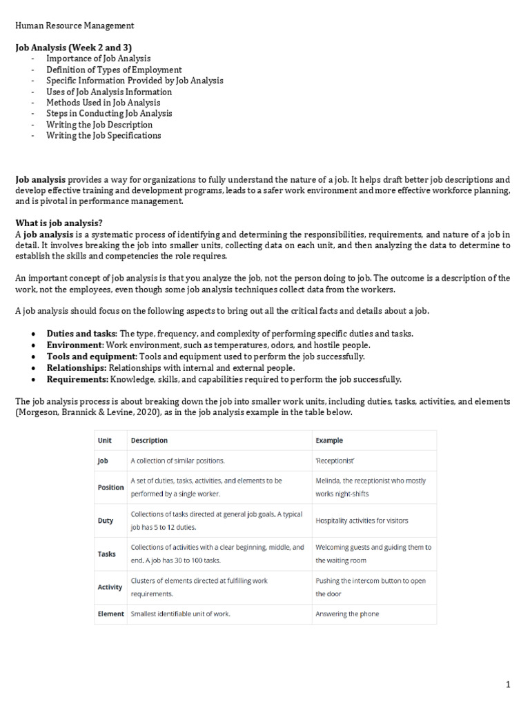 HANDOUT 2 Human Resource Management | PDF | Employment | Human Resource Management