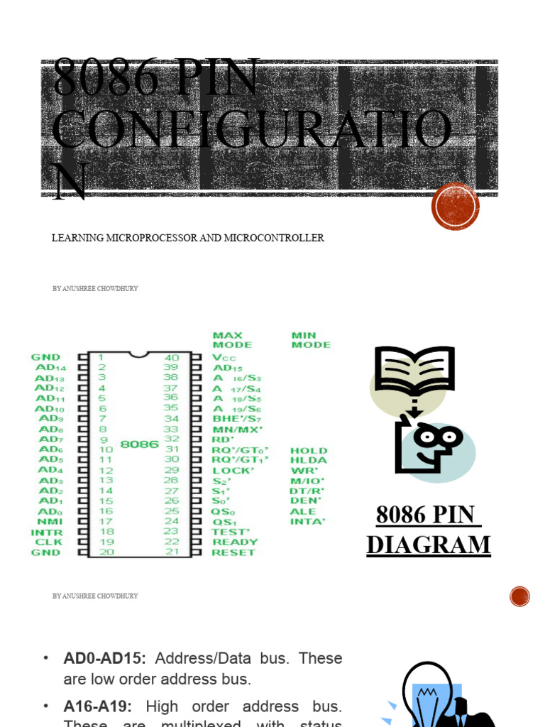 8086 Pin Configuration | PDF | Input/Output | Computing 8086 Pin Configuration | PDF | Input/Output | Computing