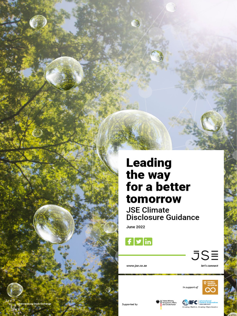 JSE Climate Disclosure Guidance - June 2022 | PDF | Climate Change Mitigation | Climate Change